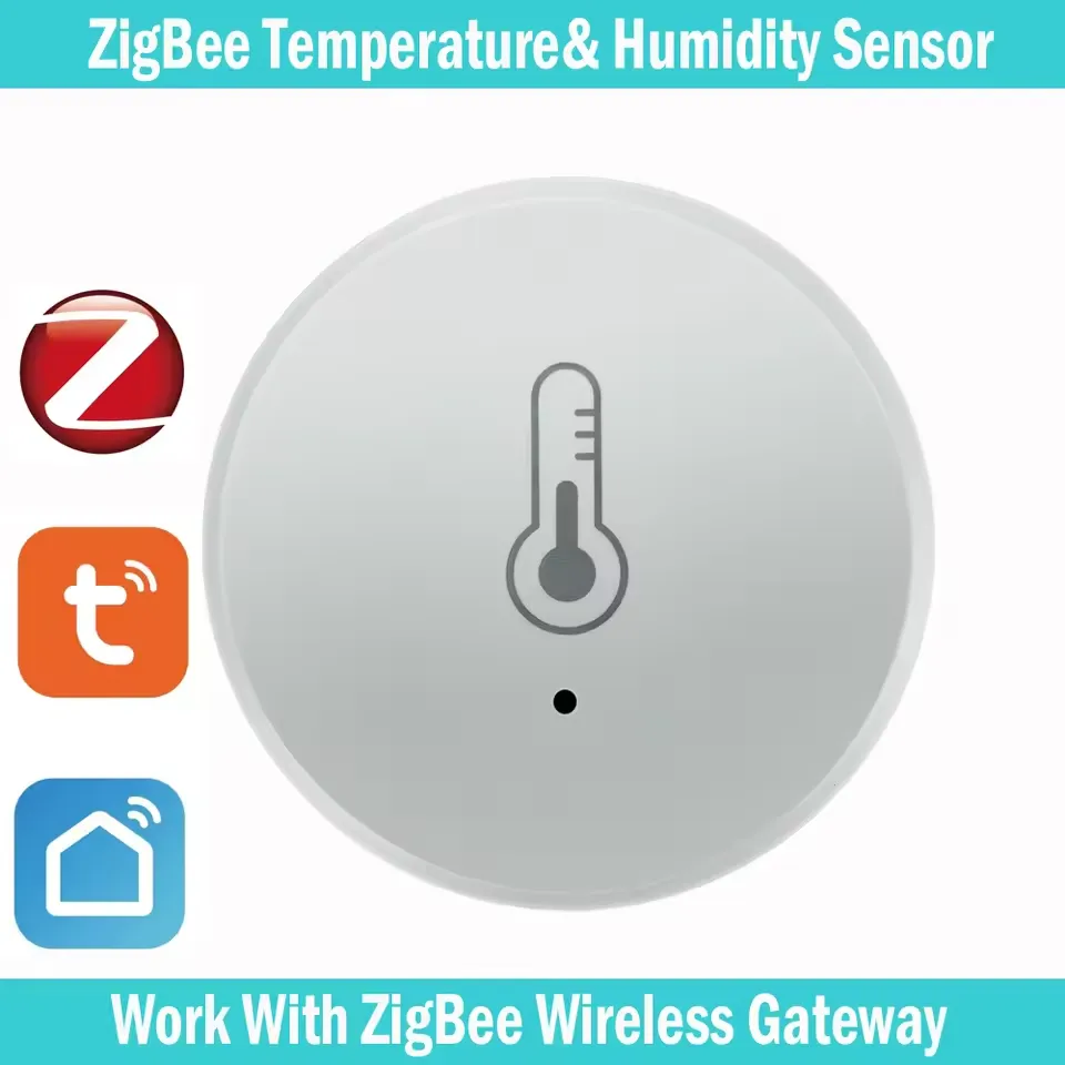 Tuya Zigbee Temperature & Humidity Sensor – Smart Real-Time Monitoring ...